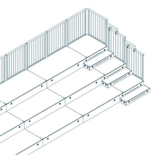 Grandstands, spectator stands and raked seating | HOAC®